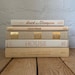 Gold Tone Set of Decorative Books, Neutral Book Decor, Luxury Staging ...