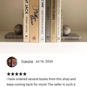 Custom Book Stack, White, Gray, Tan Books for Shelf Styling, Office ...