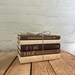 Cream Brown Book Stack, Beige and Brown Decorative Book Stack, Styling ...