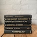 Black Book Stack, Black Stacked Books, Black Book Decor, Black Coffee ...