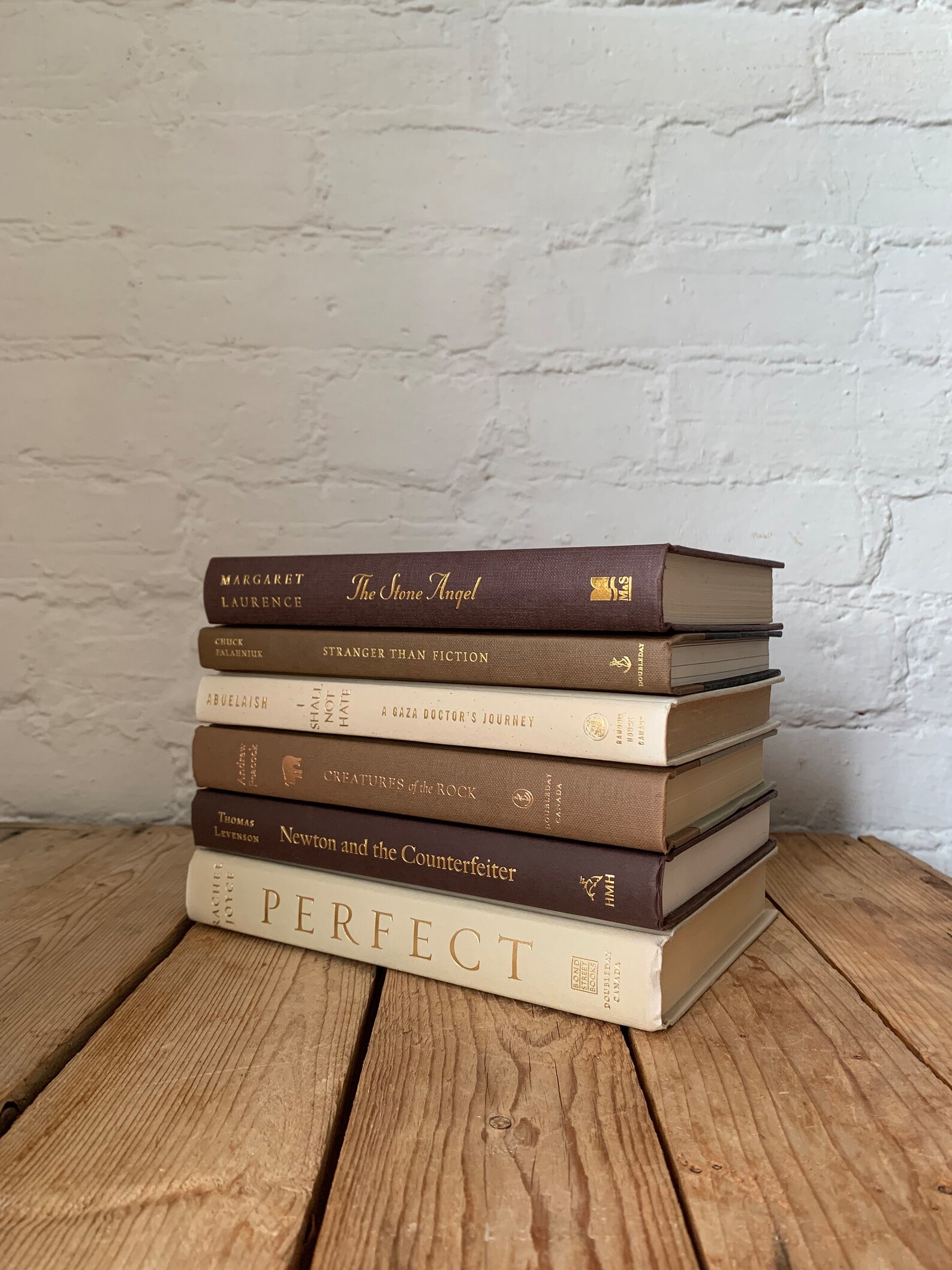 Cream and Tan Books, Decorative Books for Coffee Table Staging, Tan and ...