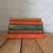 Fall Book Stack, Fall Book Decor, Decorative Display Books for Fall ...
