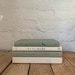 Sage and Ivory Staging Books, Sage Home Decor, Decorative Books Stack, Home Styling Books, Home ...