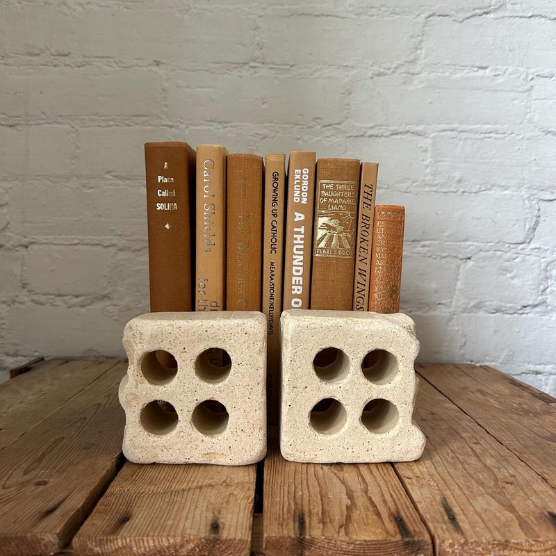 Upcycled Bookends - Etsy