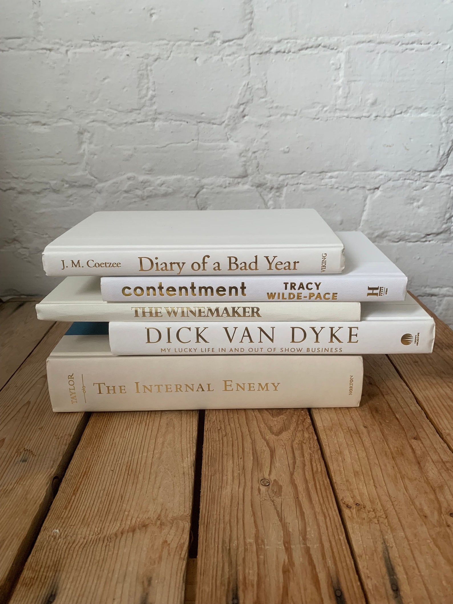 White Book Stack White Shelf Aesthetic White Themed Books - Etsy Canada