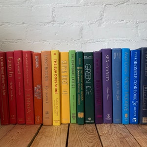 Rainbow Book Decor, Decorative Book Stack, Rainbow Decor, Kids Room ...