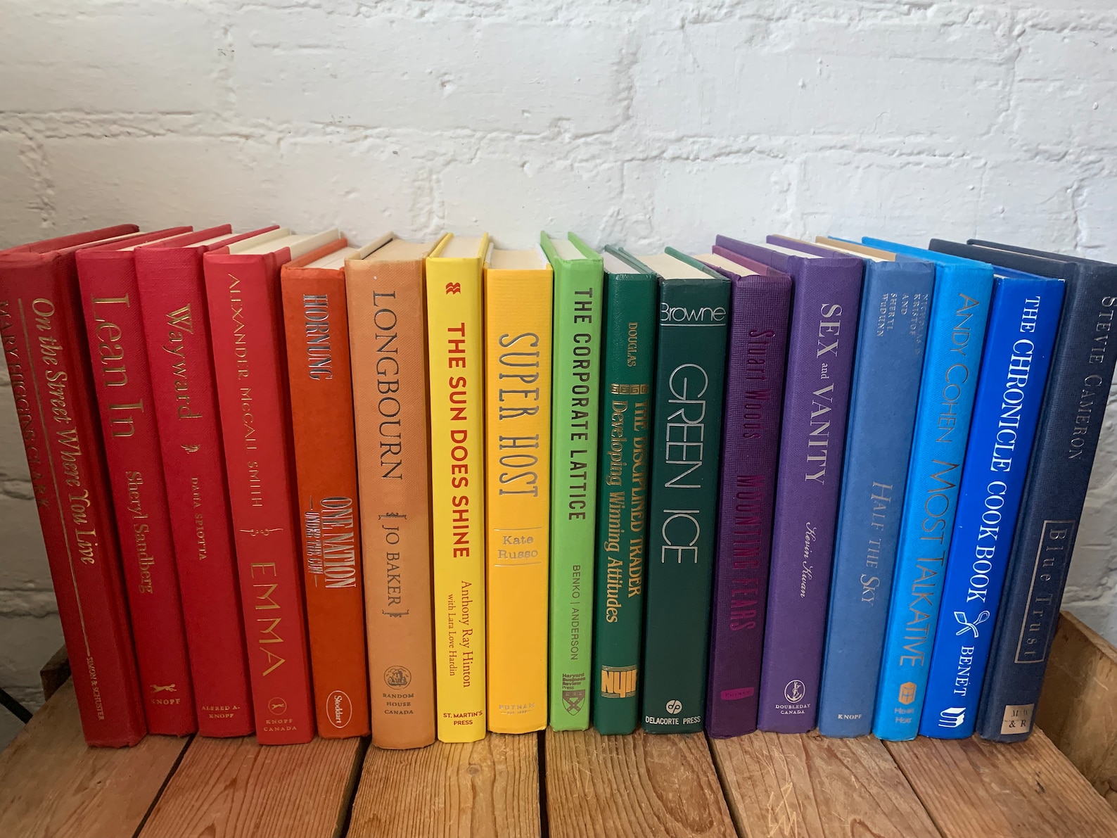 Rainbow Book Decor, Decorative Book Stack, Rainbow Decor, Kids Room ...