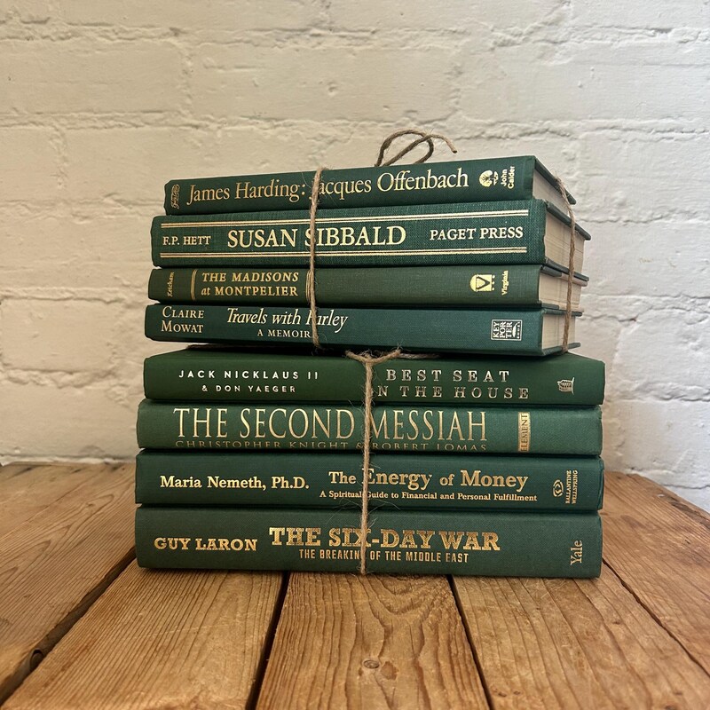 Green Books - Etsy