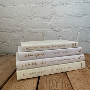 White Styling Books, Decorative Books for Home Decor and Styling ...