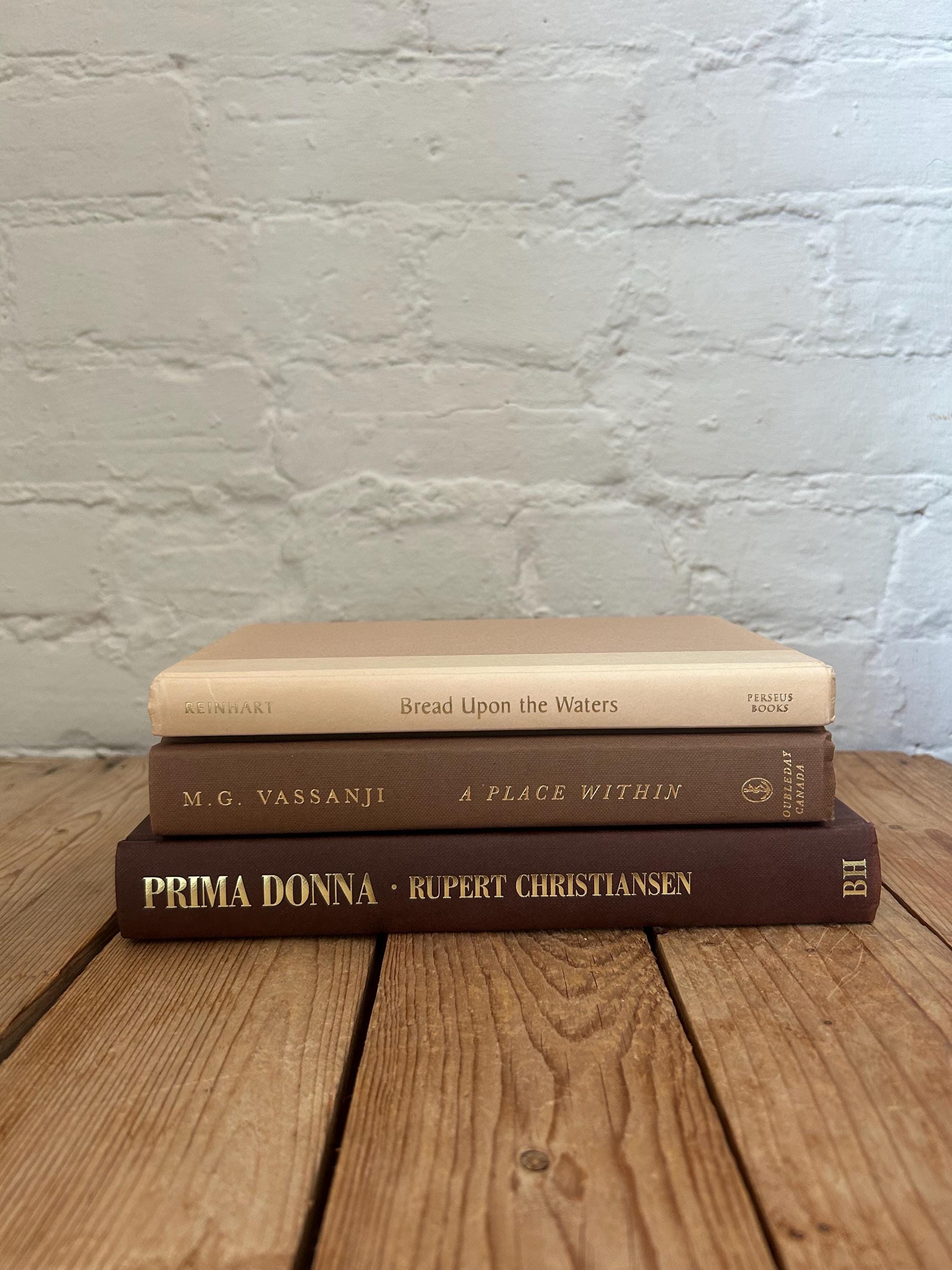 Neutral Books for Home Staging and Styling, Cream and Tan Books for ...