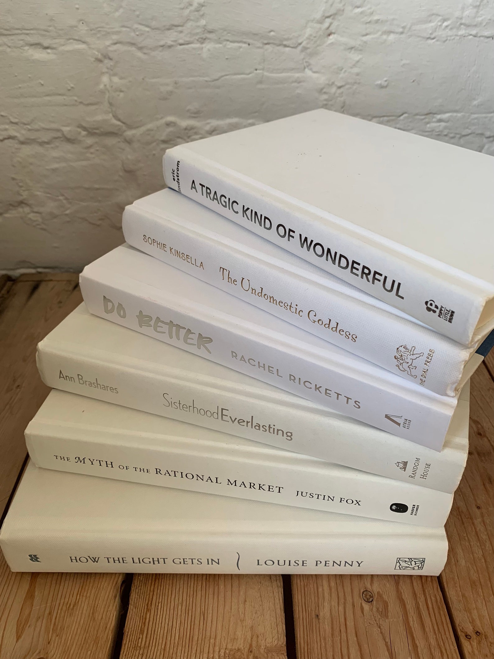 White Book Stack White Shelf Aesthetic White Themed Books - Etsy Canada