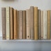 Custom Neutral Book Stack, Decorative Books for Shelf Staging, Books by ...