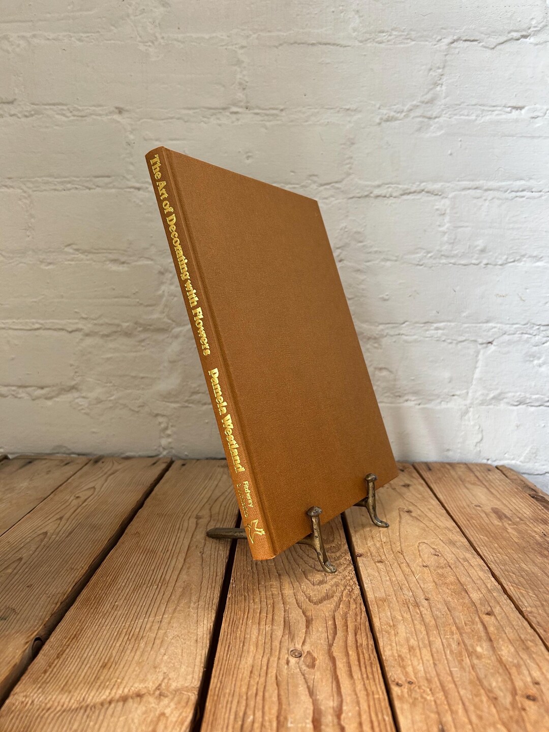 Vintage Tan and Gold Coffee Table Book the Art of Decorating With ...