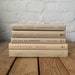Earthy Decorative Books Stack, Neutral Styling Books, Real Decorative ...