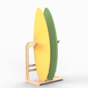 Vertical Surf Rack, Surf Hanger, Multiple Surfboard Stand, Rack for ...