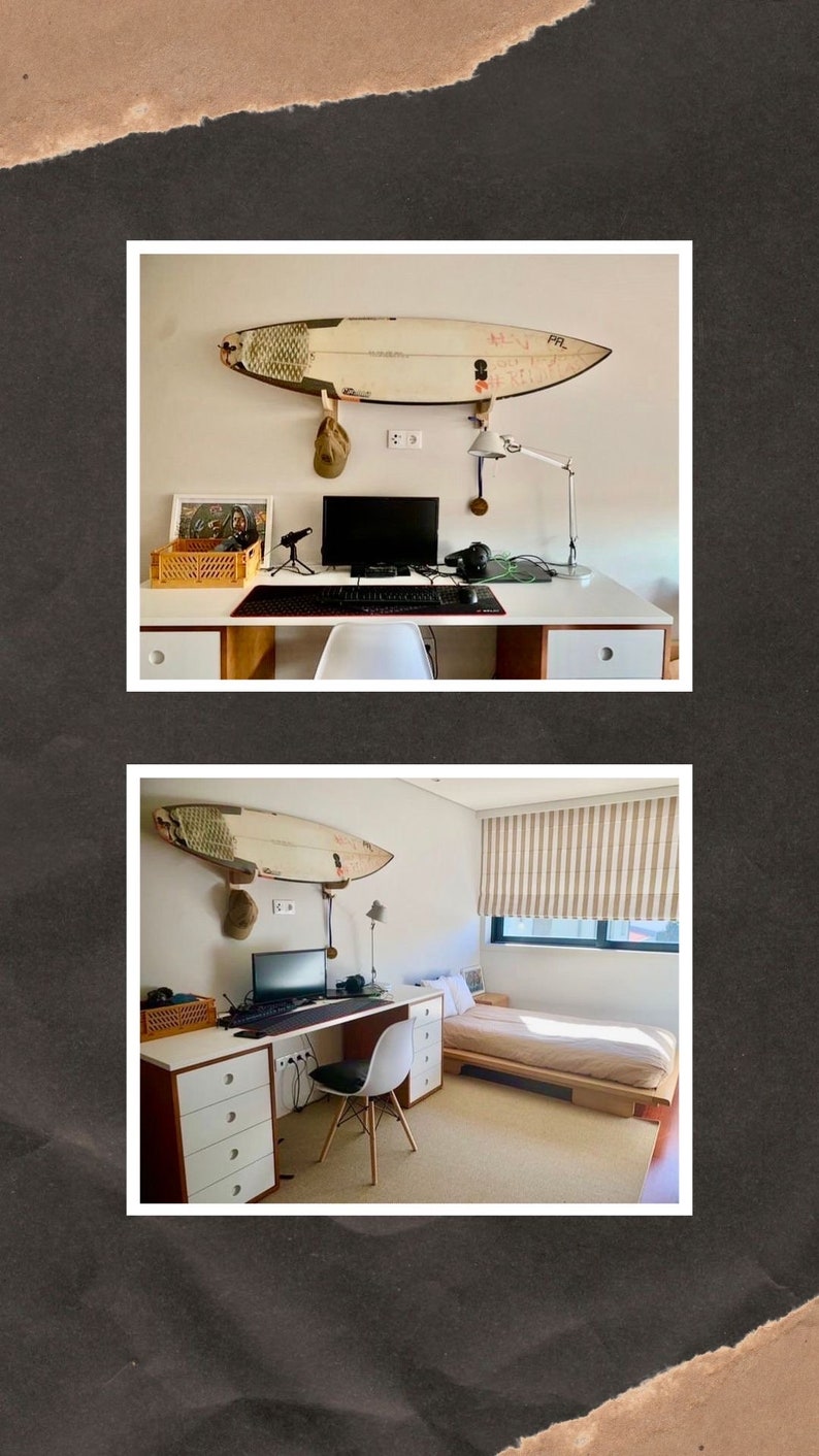 Complete Surf Rack Surf Hanger Surfboard Support Surfboard - Etsy