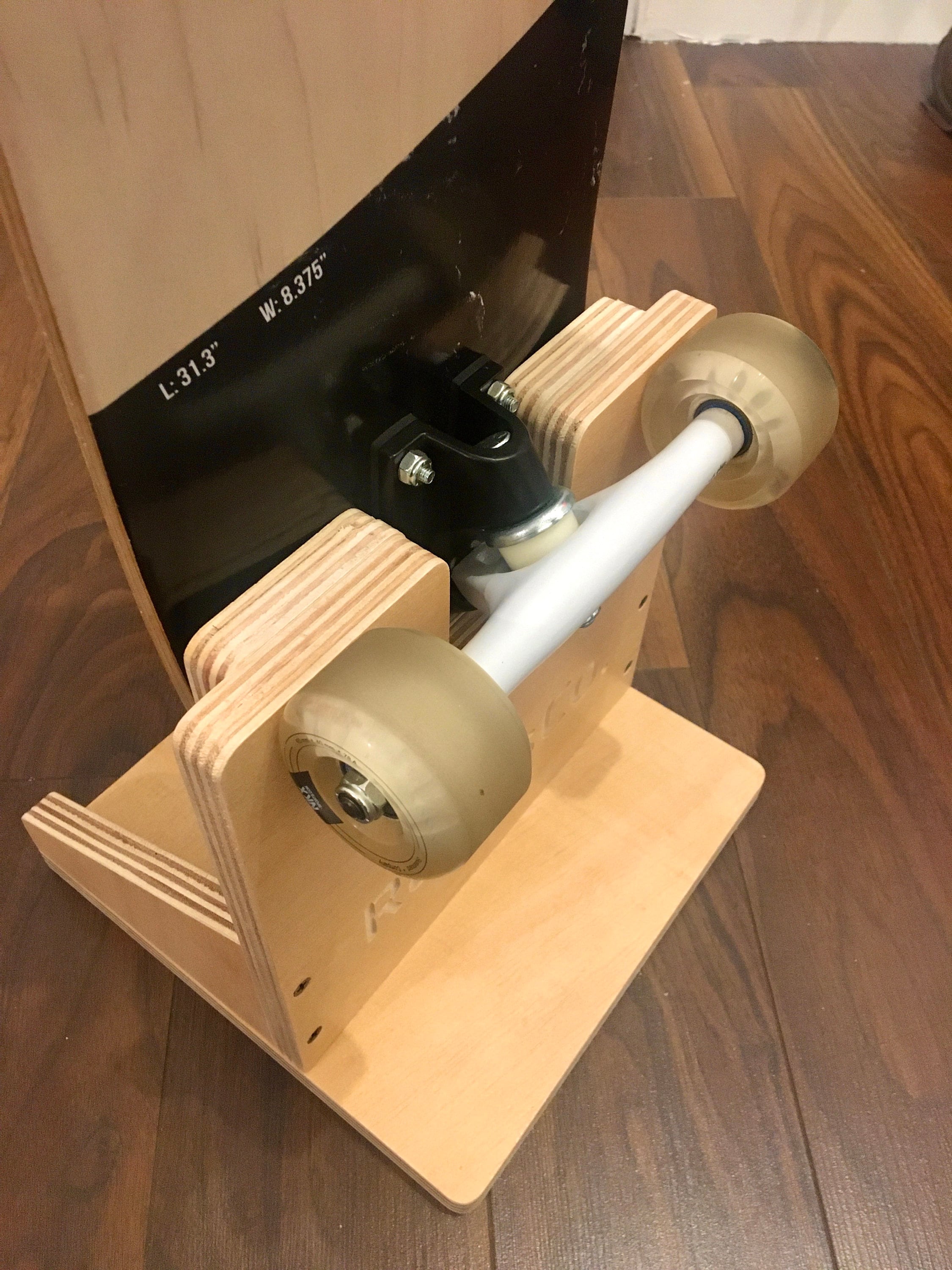 Floor Skate Rack, Skate Hanger, Support, Simple Skateboard Stand ...