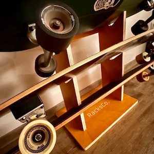 Vertical 7 Skate Rack, Skate Hanger, Support, Multiple Skateboard Stand ...