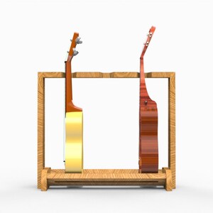 Rack for Multiple Small Guitars, Stand for Small Guitars, Hanger ...