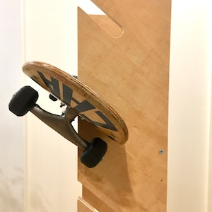 Vertical 7 Skate Rack, Skate Hanger, Support, Multiple Skateboard Stand ...