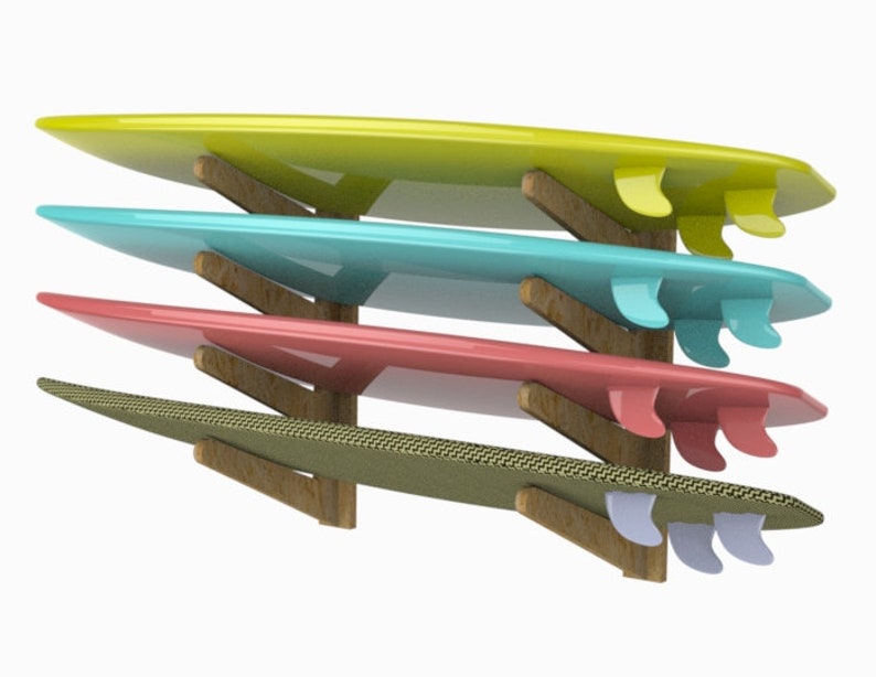 Multi Surf Rack, Surf Hanger, Support, Multiple Surfboard Stand, Rack ...