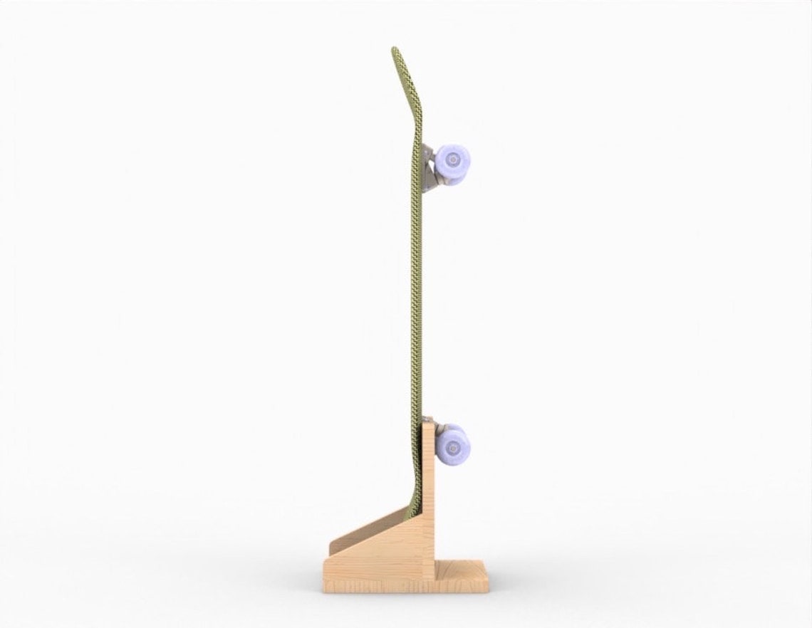 Floor Skate Rack Skate Hanger Support Simple Skateboard - Etsy