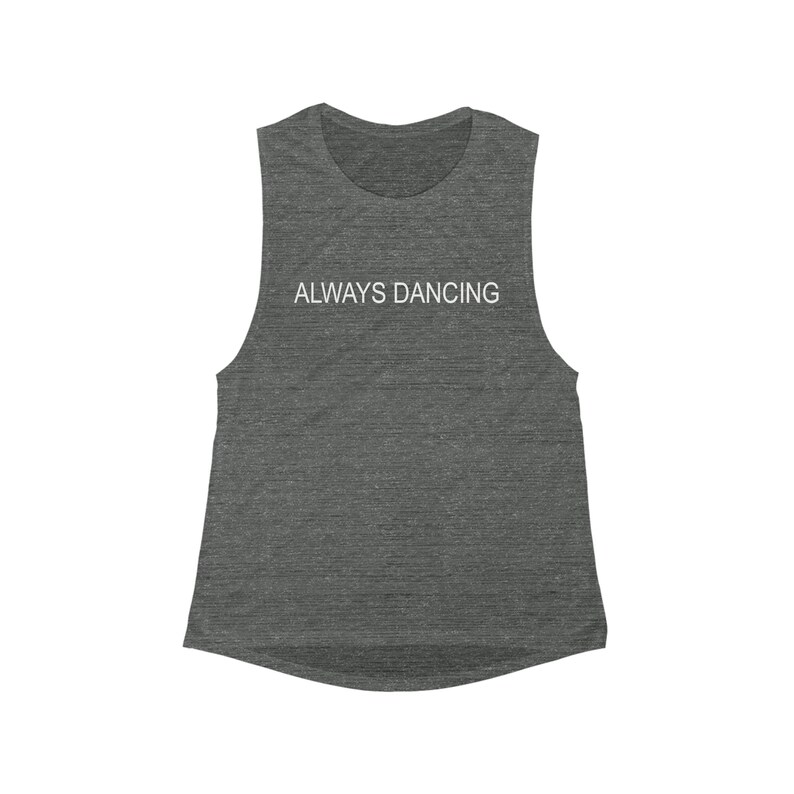 ALWAYS DANCING Women's Flowy Scoop Muscle Tank Athletic for Dancers to ...