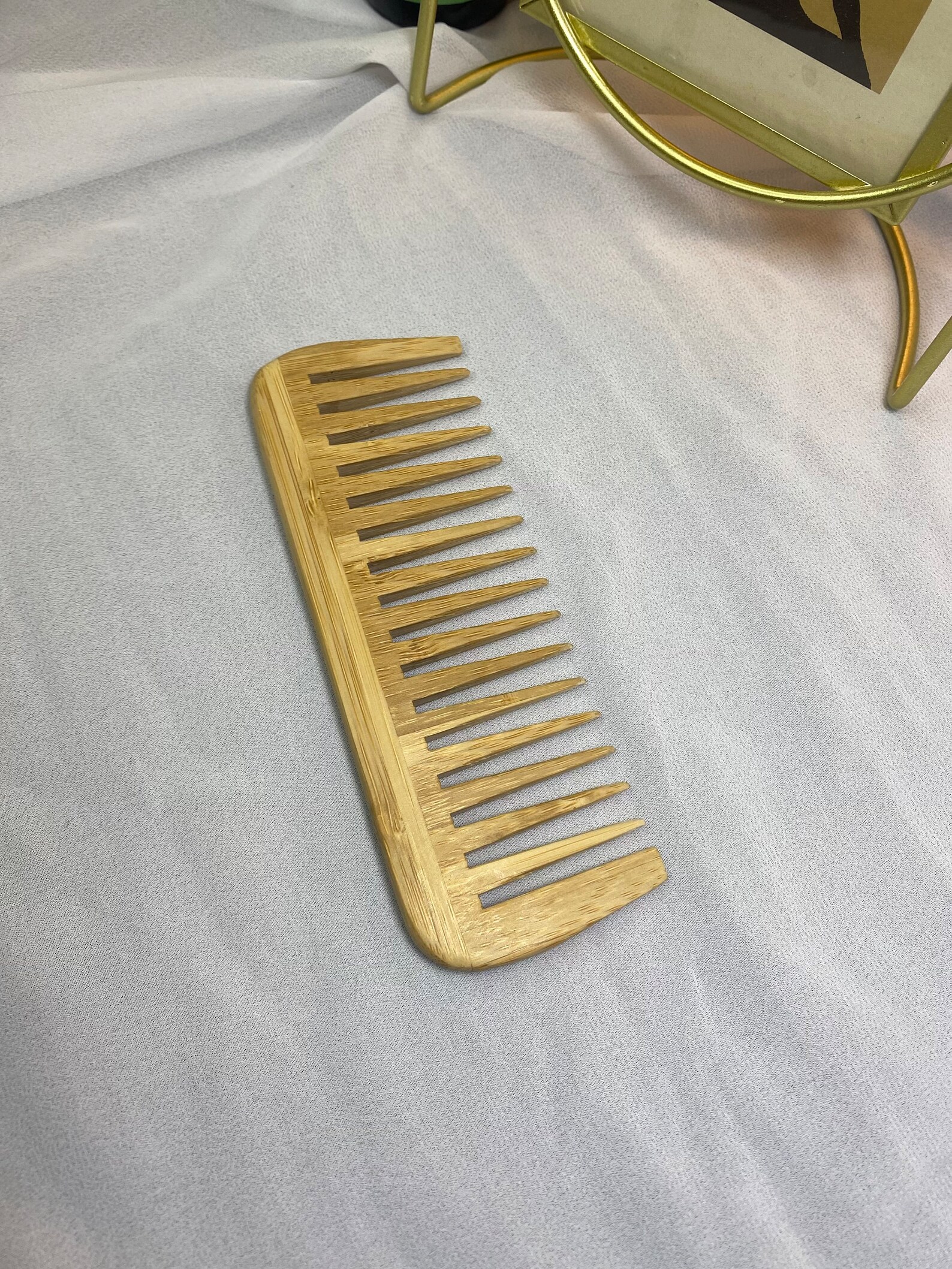 Bamboo Wood Hair Comb Eco-friendly Wide Tooth - Etsy