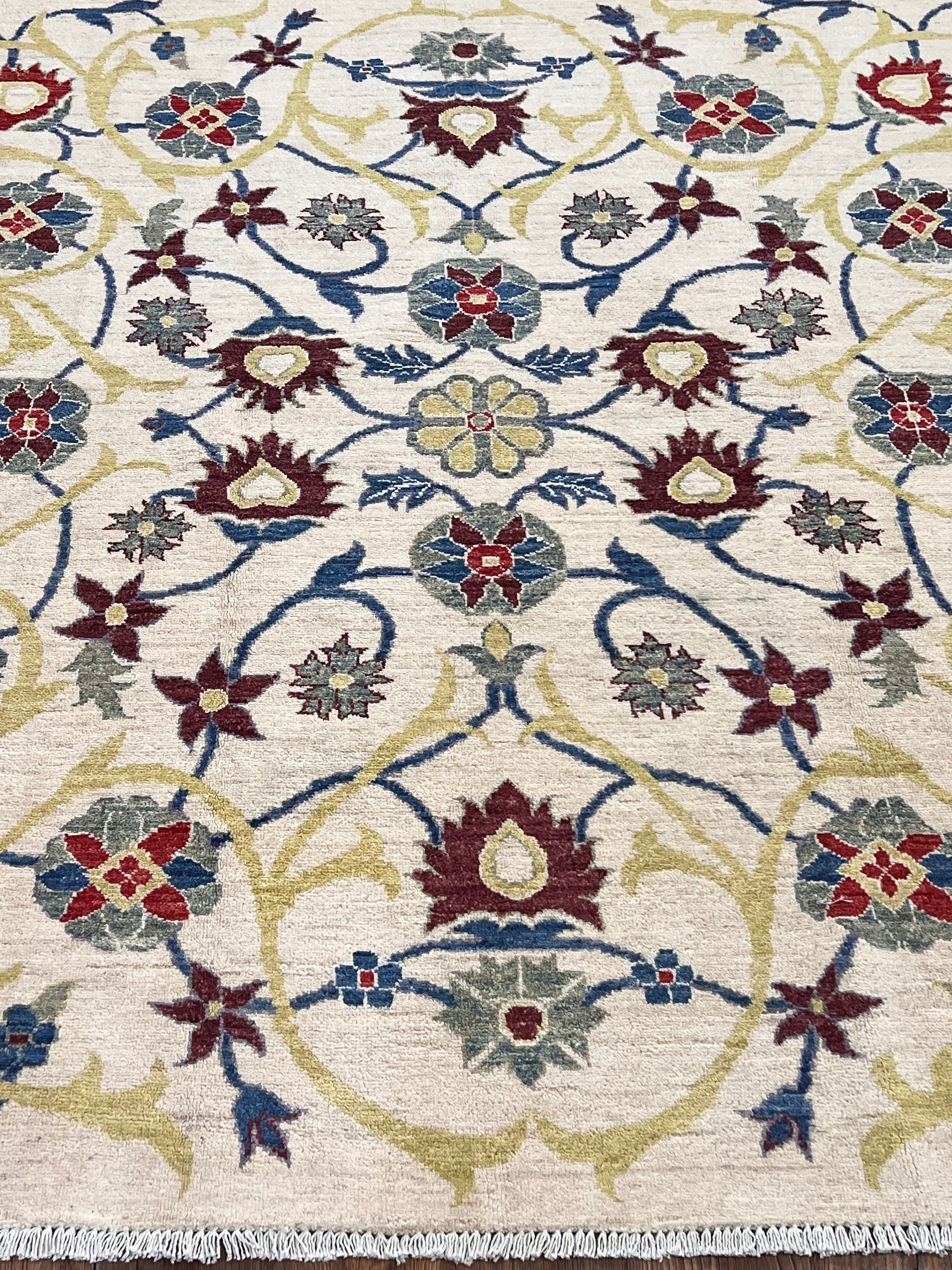 Handmade 6x6ft Persian Design Area Rug Multicolor Rug, Turkish Rug ...