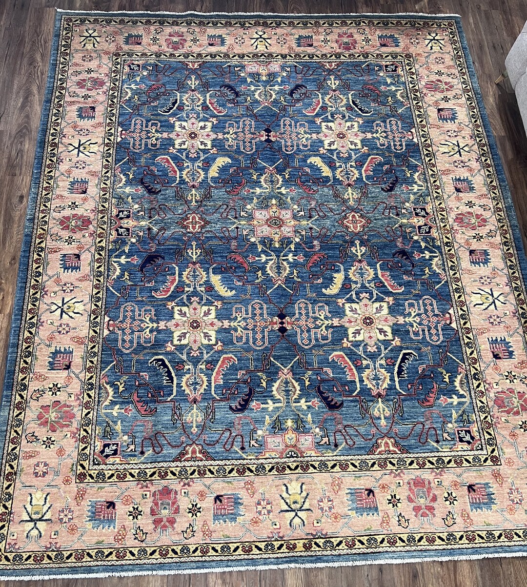 8x10 Handmade Rug Persian Design Rug Hand Knotted Area Rug Traditional ...