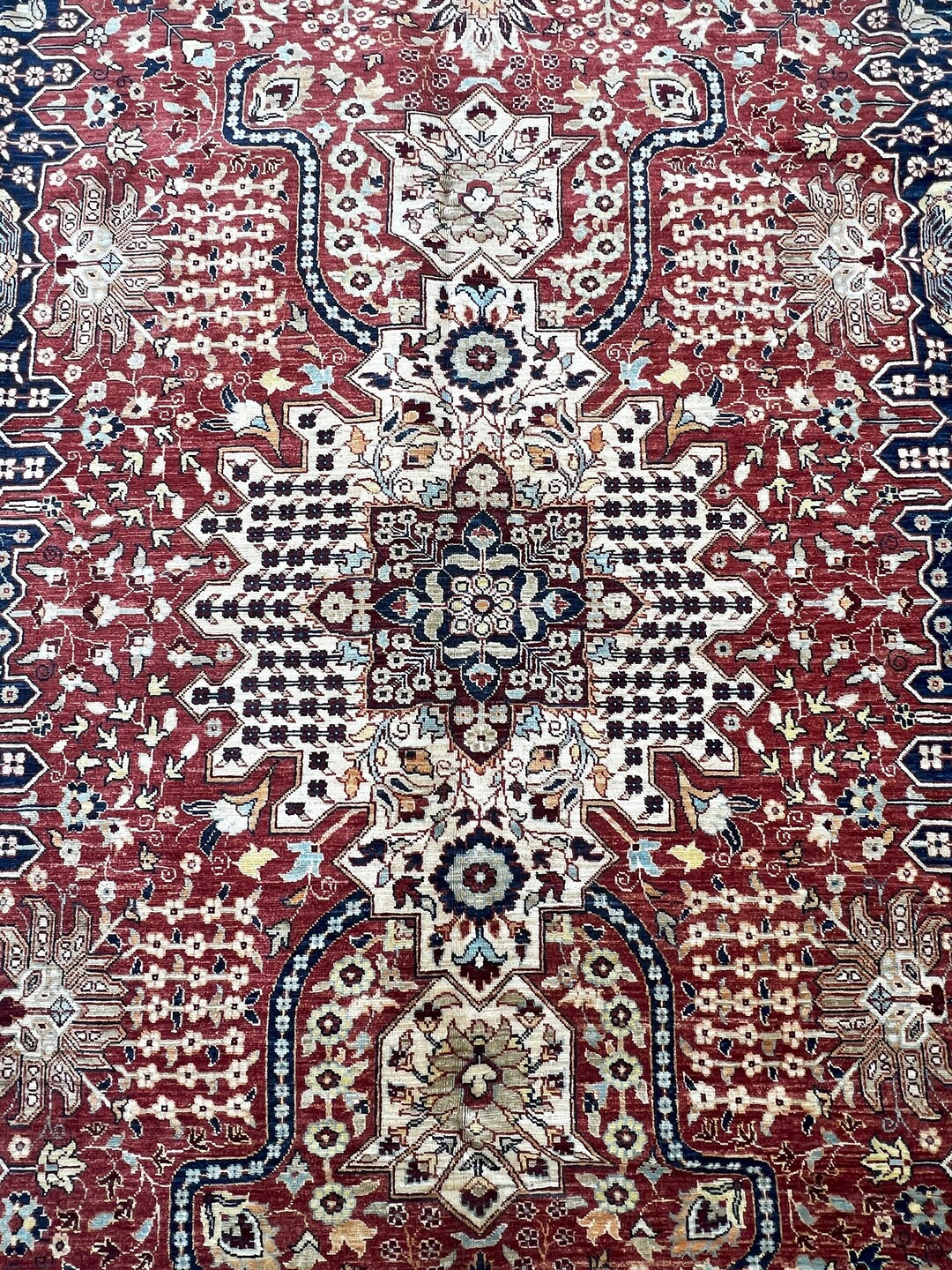 9x12ft. Handmade Rug, Persian Design Rug Multicolor Rug, Turkish Rug ...