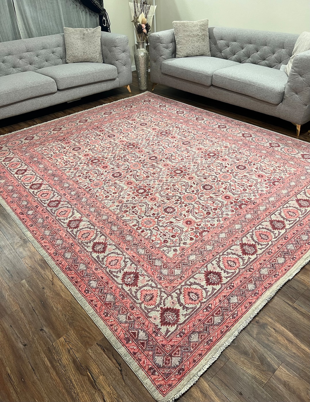 Handmade 8x10ft Rug, Ariana Persian Design Area Rug, High Quality, Rug ...