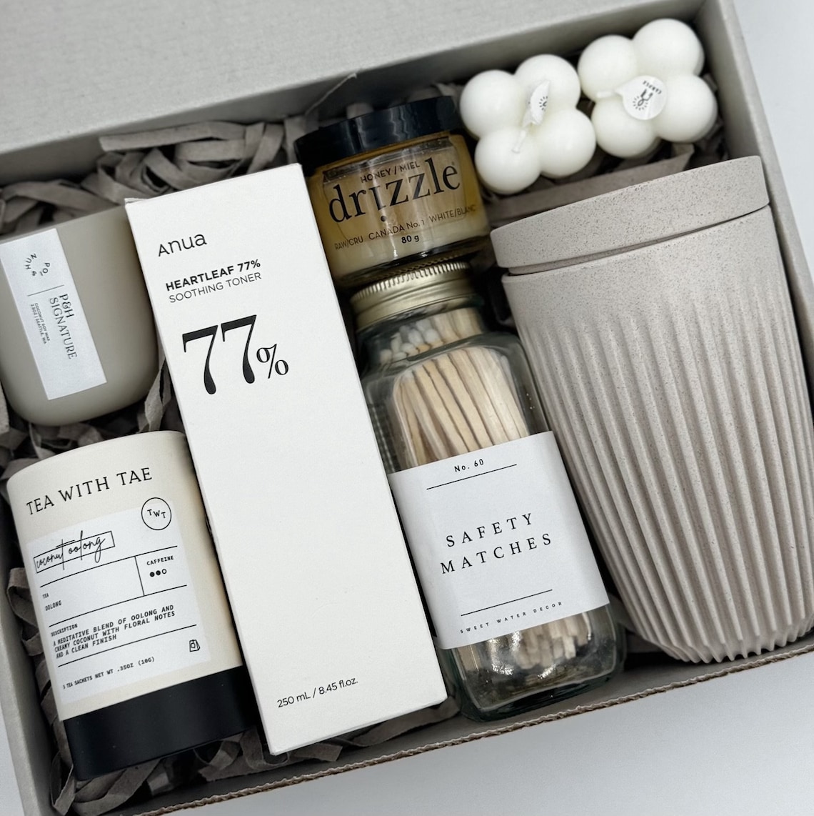 Spa Gift Box, Spa Gift Set for Her, Self Care Package, Spa Gift Set for ...