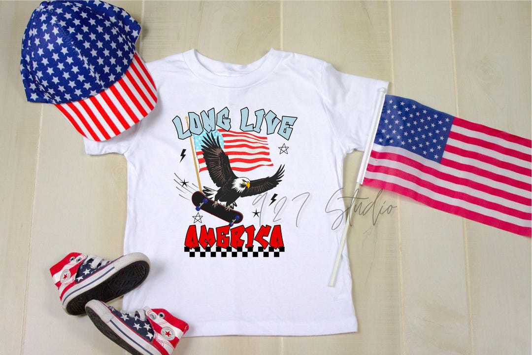 Long Live America Sublimation Design PNG Digital Download Printable ...