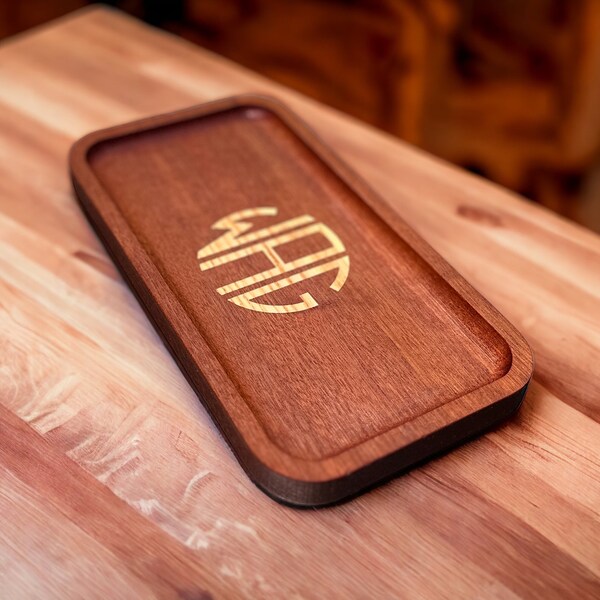 Wood Trinket Tray - Etsy