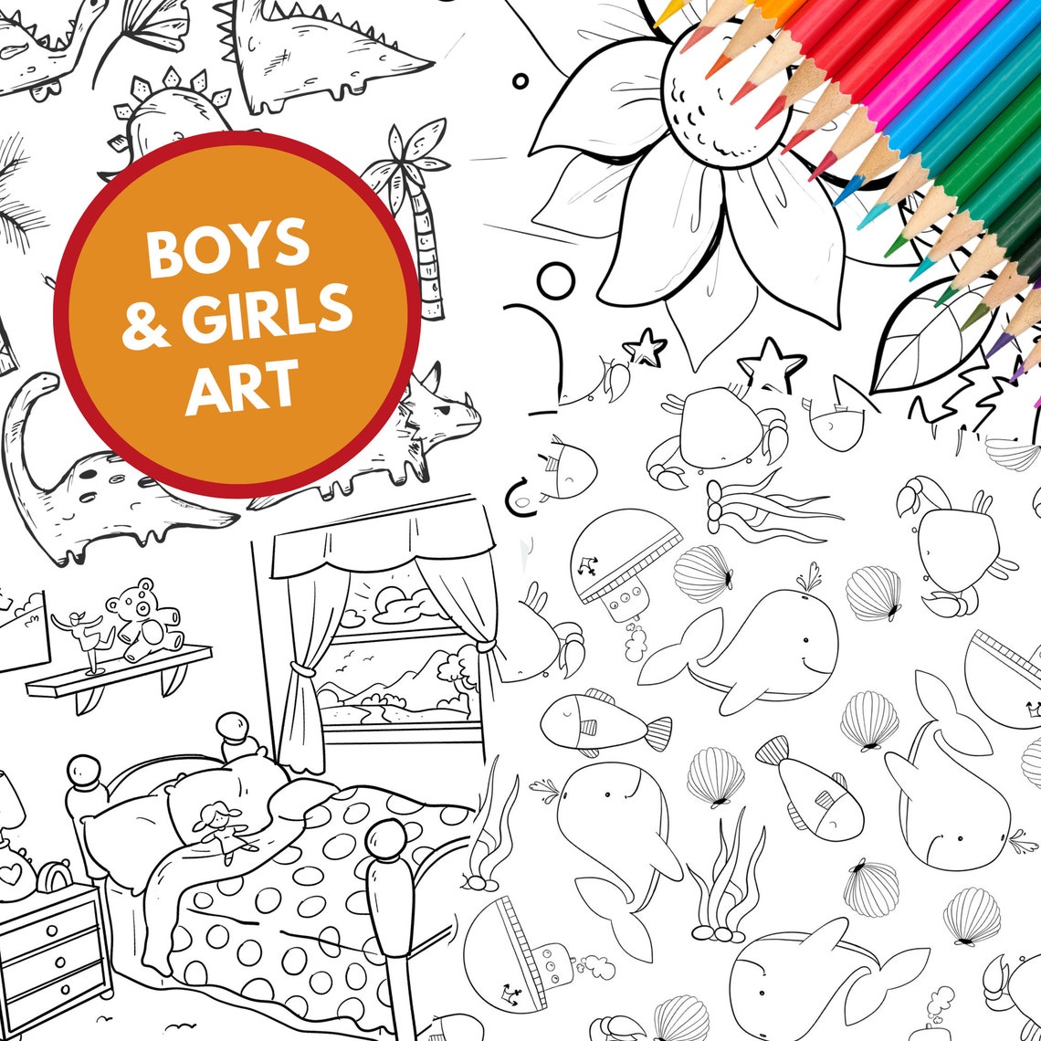 Kids Coloring Pages Printable 50 Coloring Pages Printable Page Coloring ...