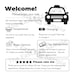 Uber Lyft Taxi Rideshare Sign Printable | Editable Sign | Uber Tip Sign ...