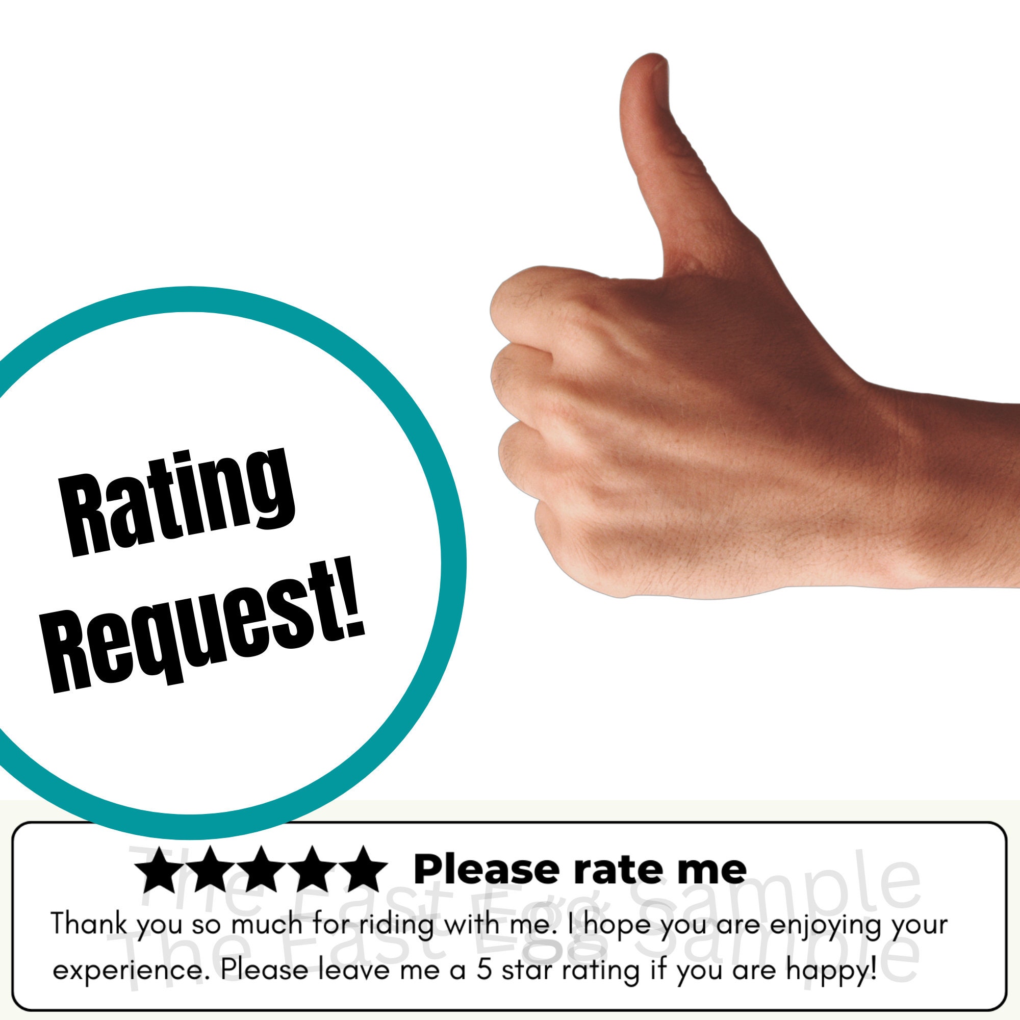 Uber Lyft Taxi Rideshare Sign Printable | Editable Sign | Uber Tip Sign ...