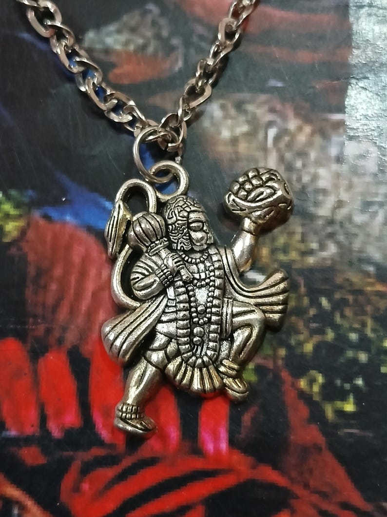 Hindu God Hanuman Temple Balaji Powerful Locket Protection From Evil ...