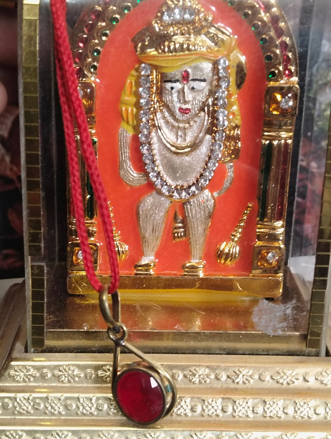 Hindu God Hanuman Temple Balaji Powerful Locket Protection From Evil ...