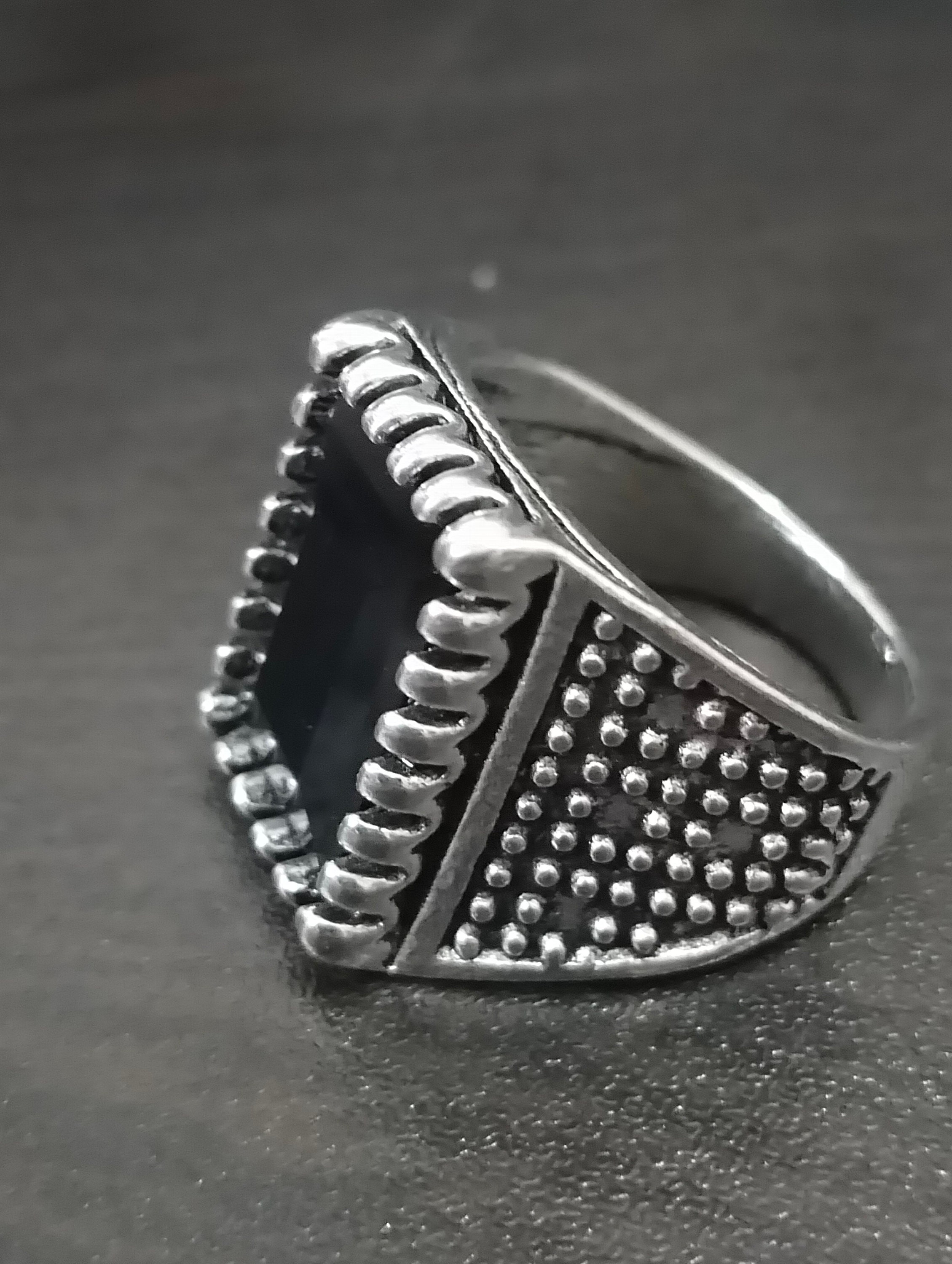 Most Powerful Wealth Richness Nagmani Cobra Black Snake Stone Ring - Etsy