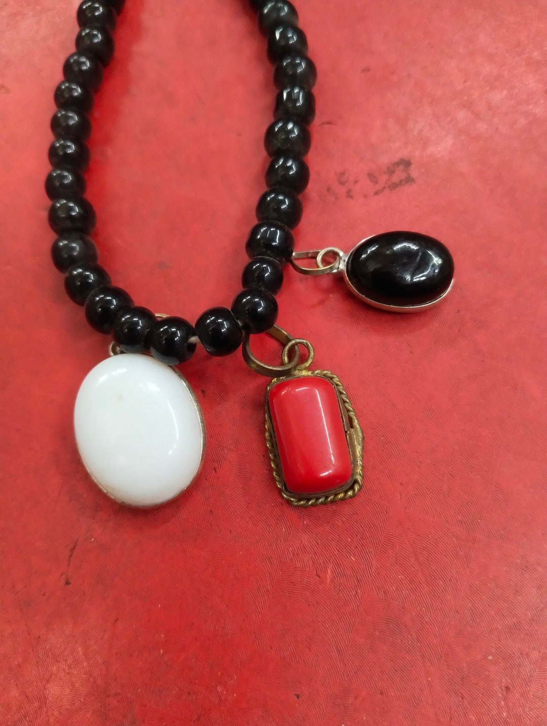 Most Powerfull Wealth Richness NAGMANI Cobra Black Snake STONE PENDANT ...