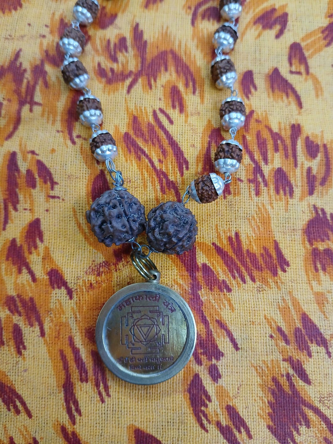 KALI MAA ASHTA Real Aghori Made Siddhi Necklace- Obtain 7 Occult Pschic ...