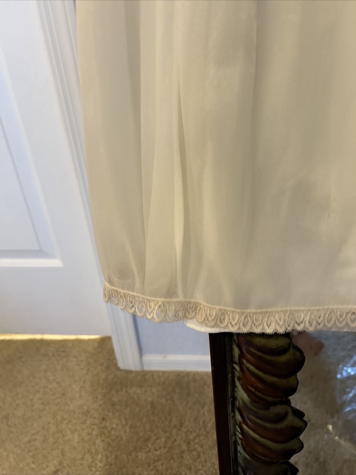 Vtg Intime California Hollywood Chiffon Peignoir Ensemble Sm Nightgown Robe Etsy
