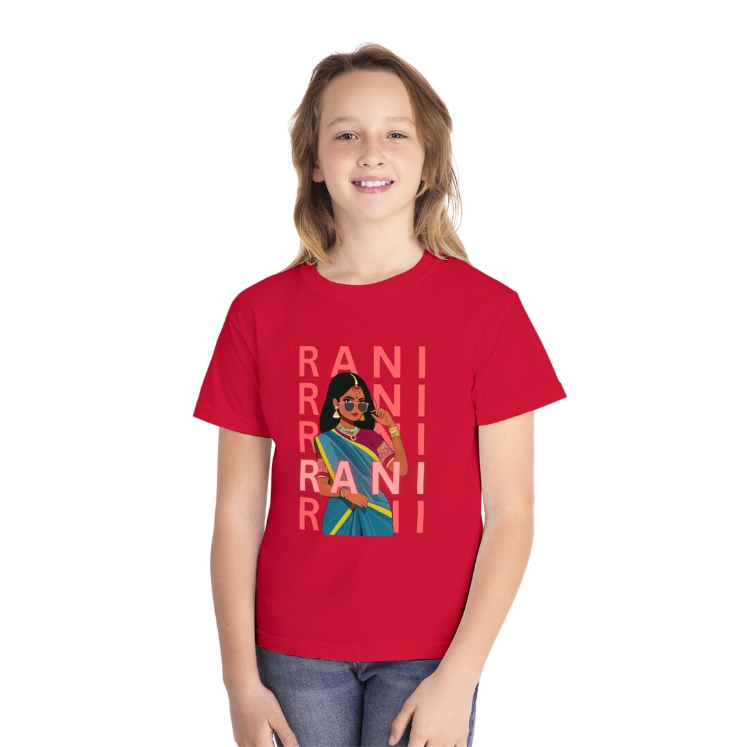 Rani Indian Shirt | Desi Girl Toddler T-shirt, Youth Kid's Tee, Desi ...