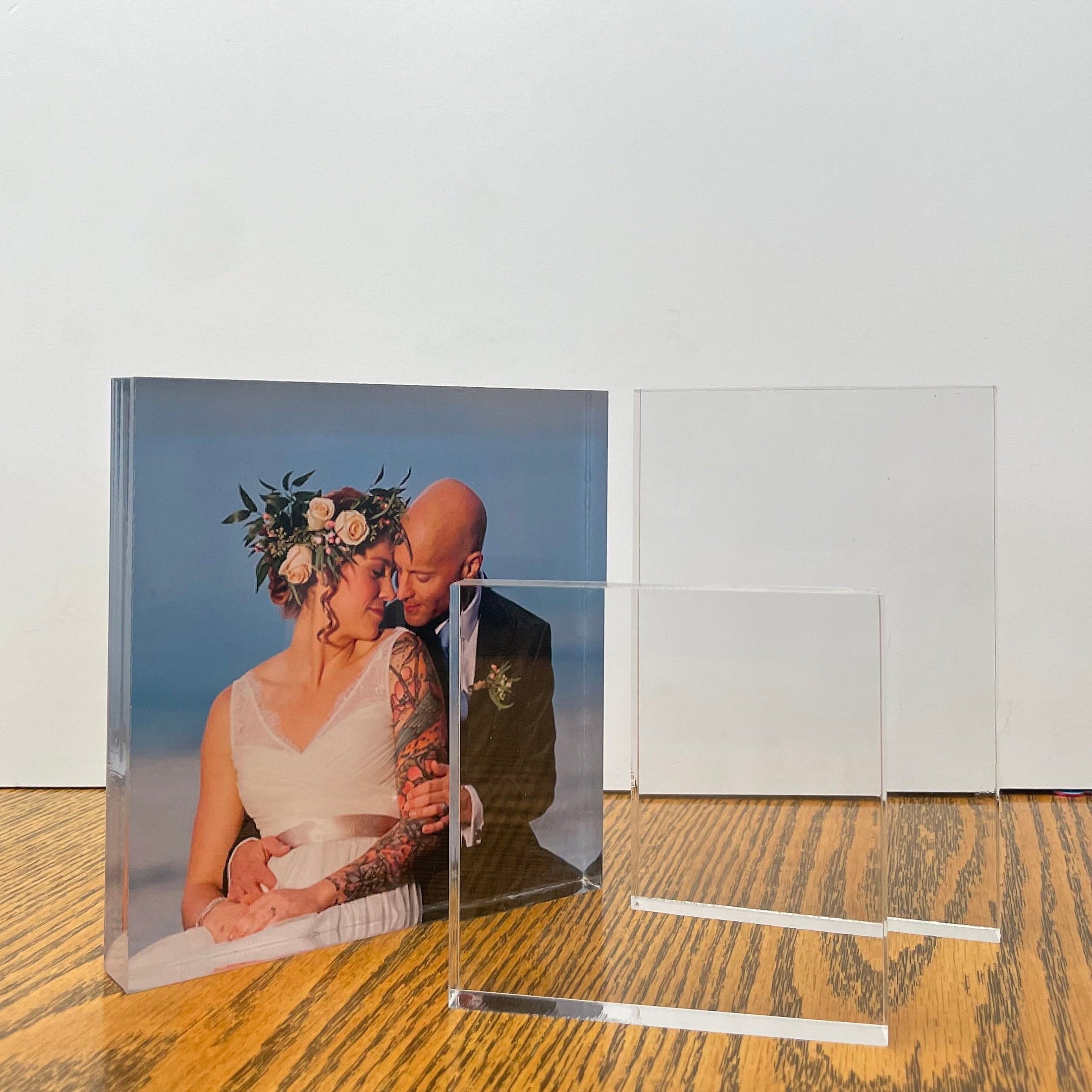 Personalized Acrylic Photo Block, Custom Photo Block, Family Photos ...