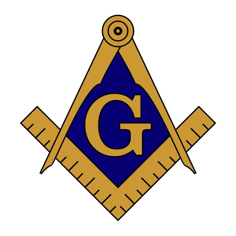 Freemason Sticker, Masonic, Masonic Decal, Masonic Sticker, Freemason ...