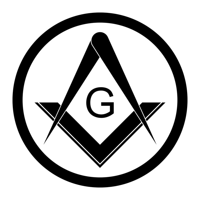 Freemason Sticker, Masonic, Masonic Decal, Masonic Sticker, Freemason ...