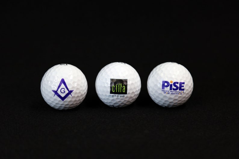 Custom Golf Balls(3 Pack), Golf Gift, Gift for Golfer, Fathers Day Gift ...