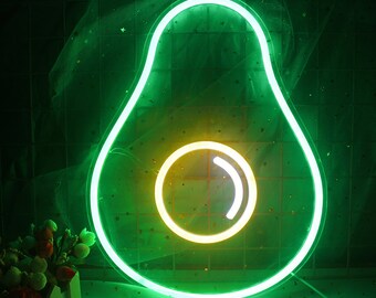 Avocado Light Sign - Etsy